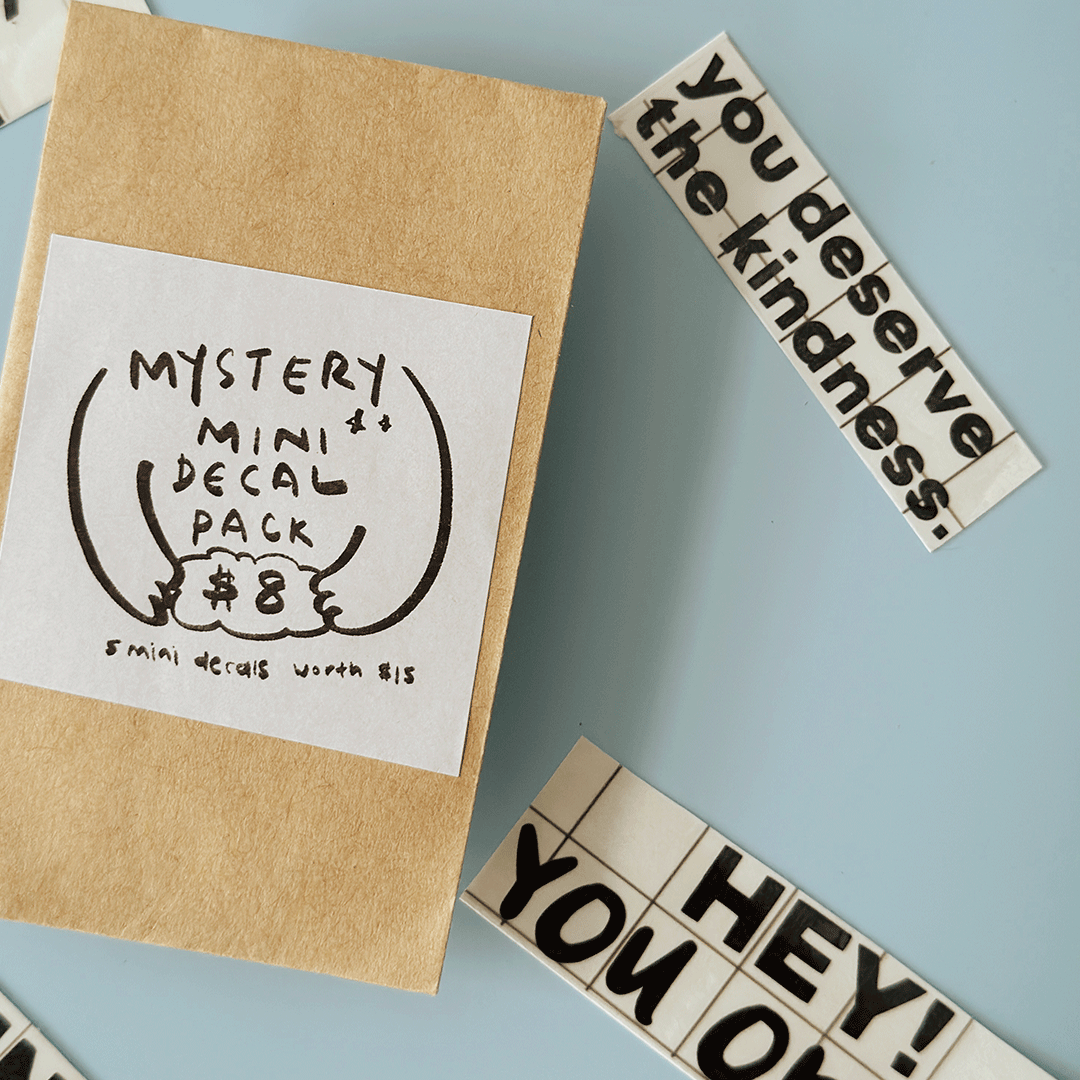 Mystery Mini Decal Pack – Justsomesimplethings