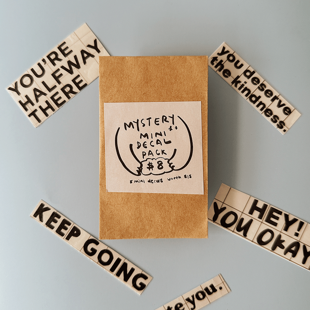 Mystery Mini Decal Pack – Justsomesimplethings
