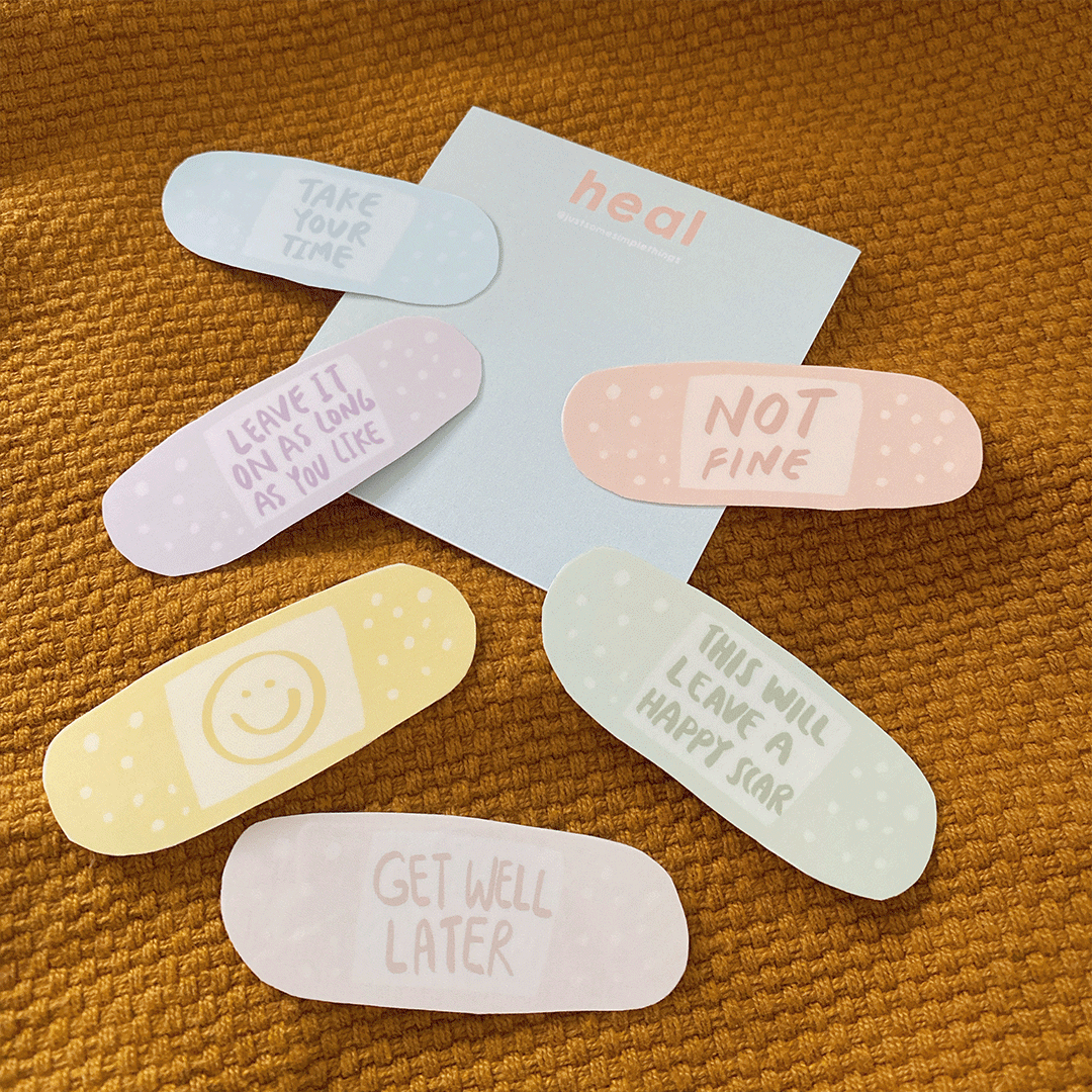 Heal Sticker Pack – Justsomesimplethings