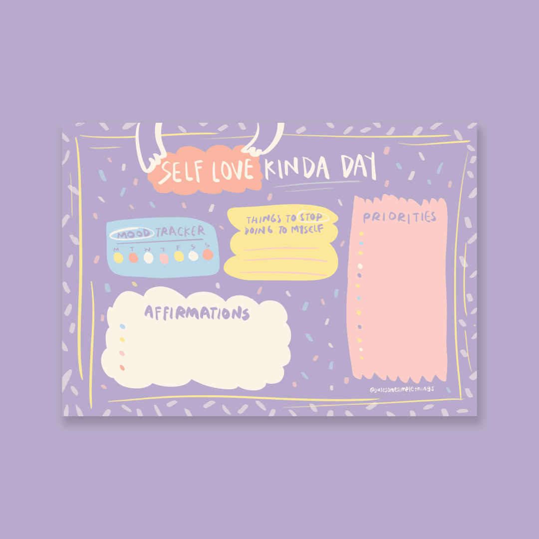 Jo Self Love Plan Digital Planner – Justsomesimplethings